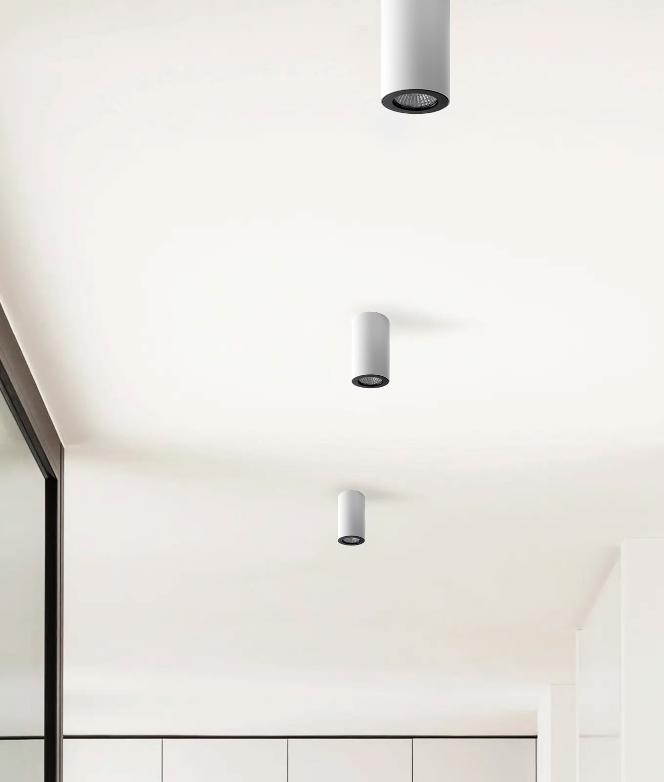Modern GU10 Surface-Mounted Downlight | Easy Install | Dimmable White ...