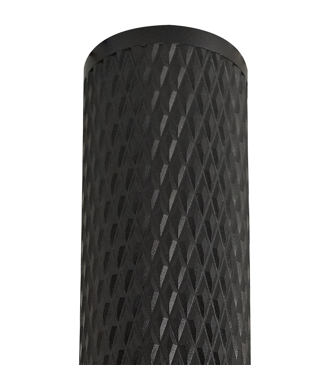 Piper 30cm Surface Mounted Ceiling Light - 1 x GU10 - Sand Black