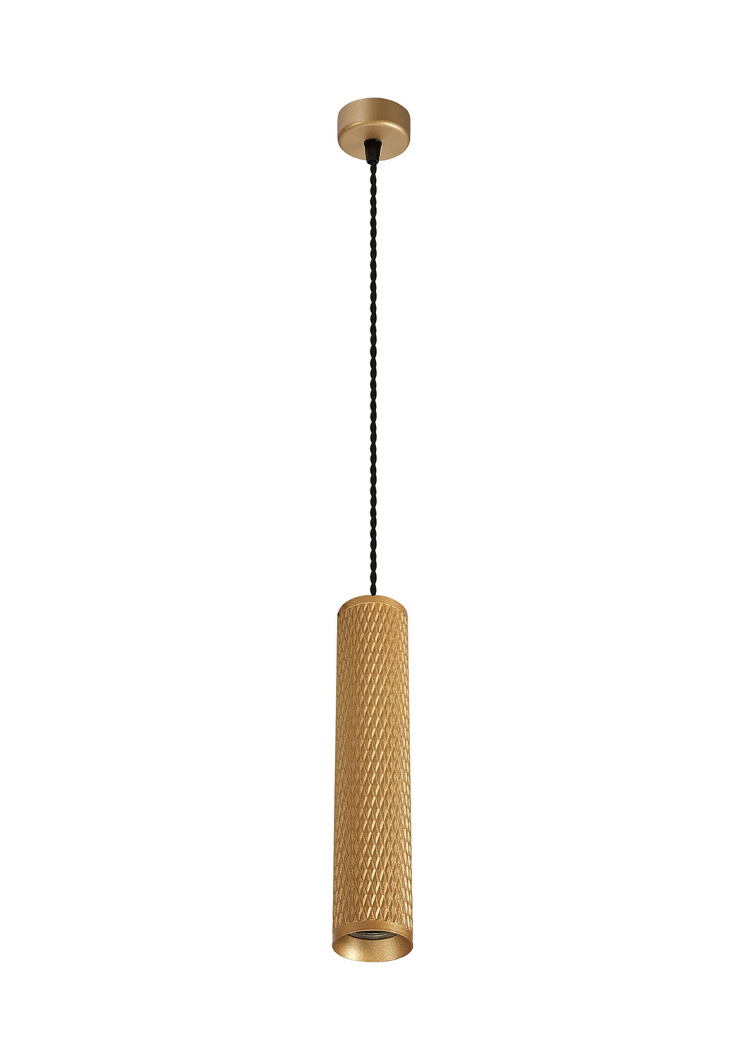 Piper 1 Light 30cm Pendant Light GU10 - Champagne Gold