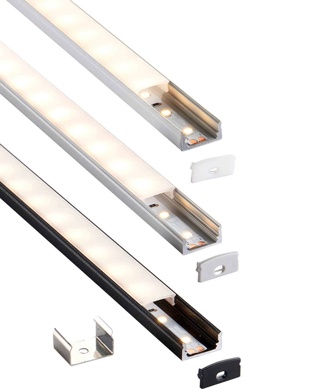 Kitchen Lighting for Under Wall Units. Slimline, deep and corner ...