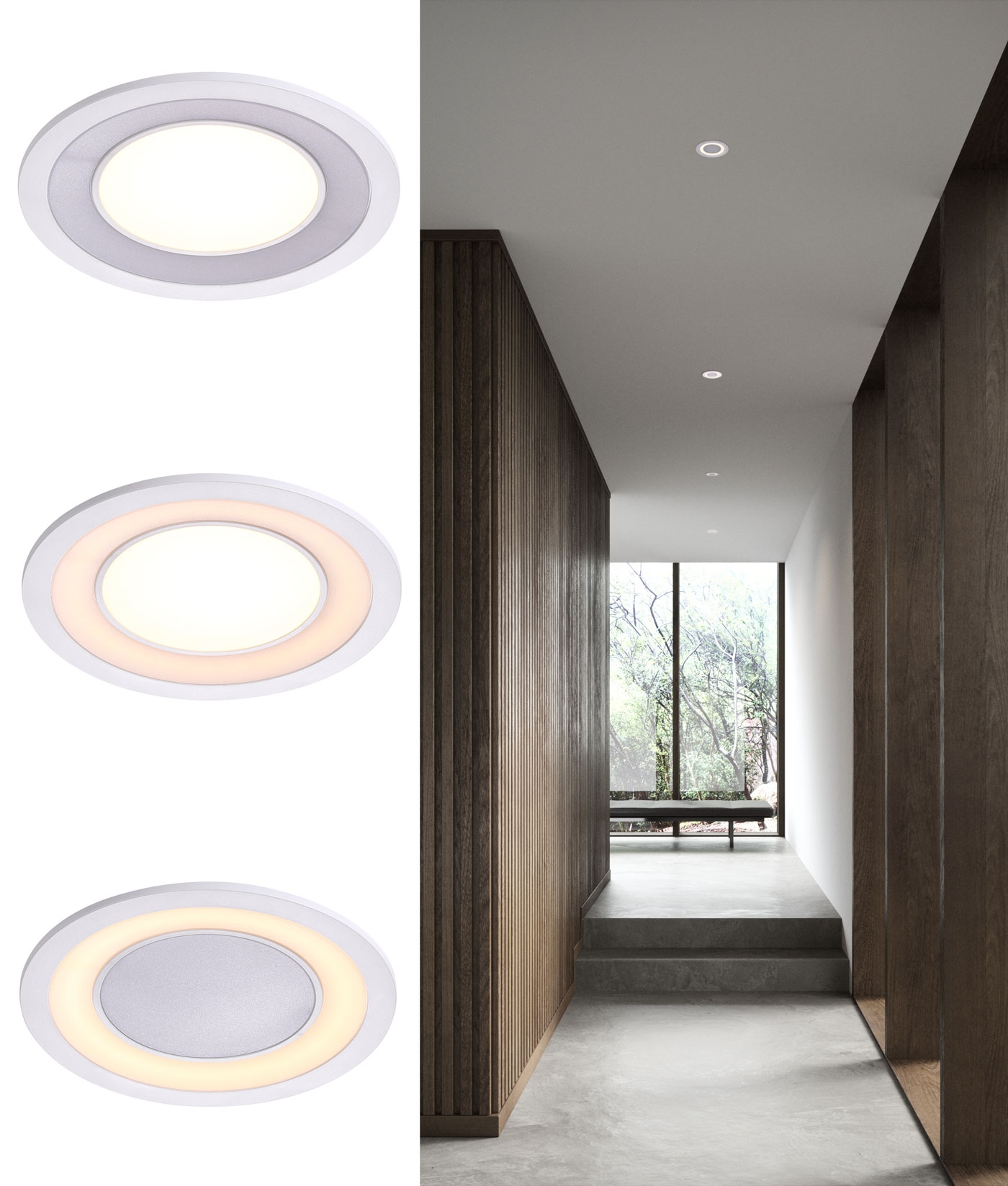 LED Dimmable Recessed Ceiling Downlight Diameter 145mm