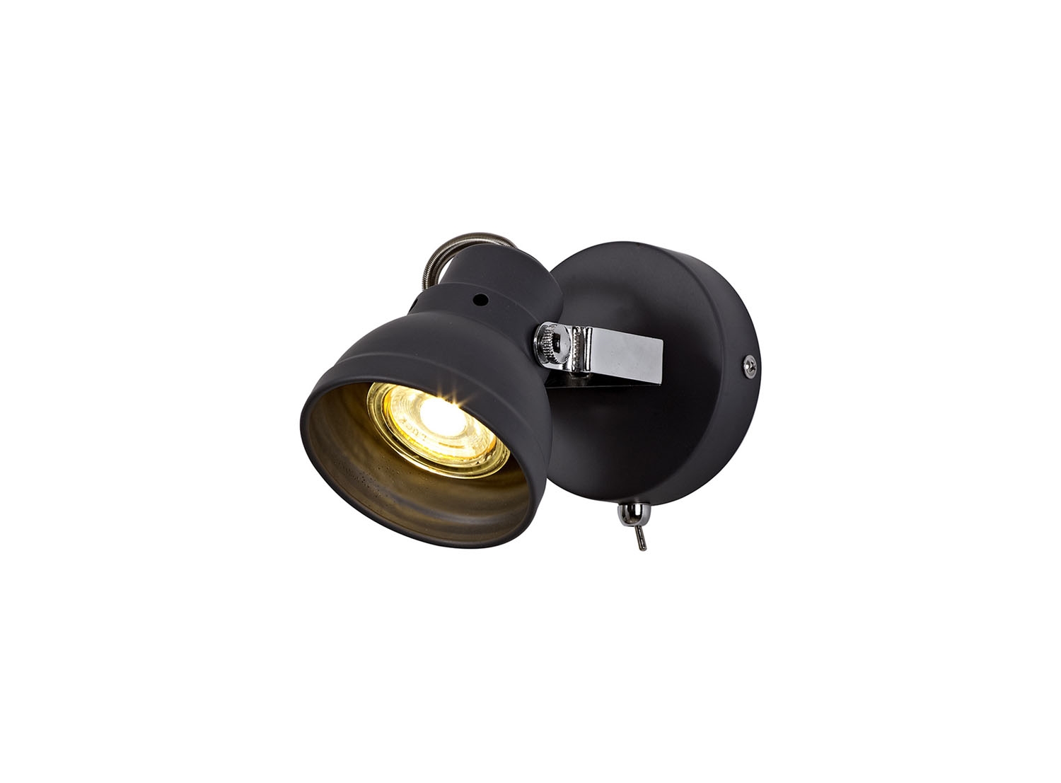 Renato Adjustable Switched Spotlight - 1 x GU10 (Max 10W LED) - Matt ...