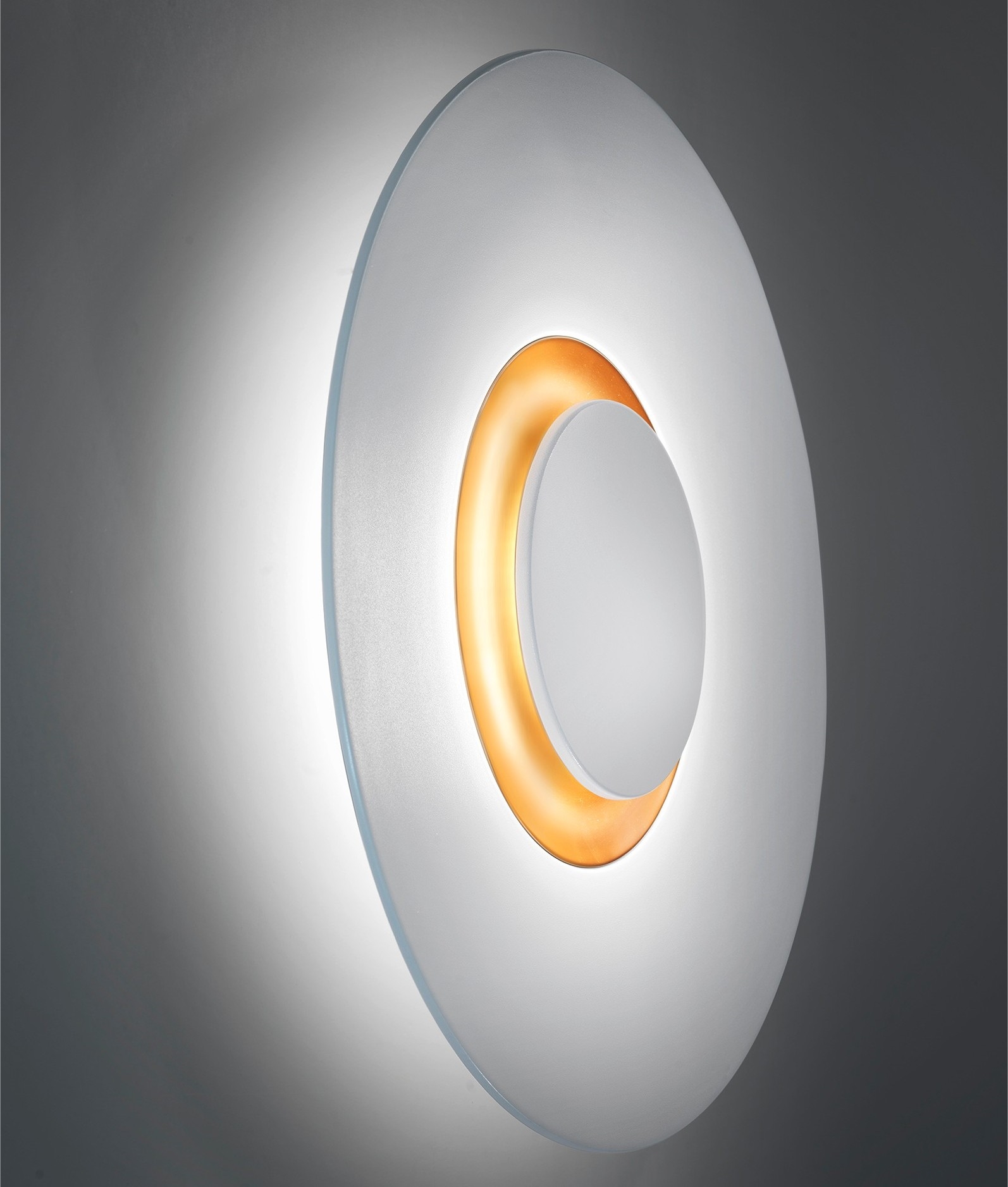 Modern Large Circular LED Wall Art Light - Simply Stunning