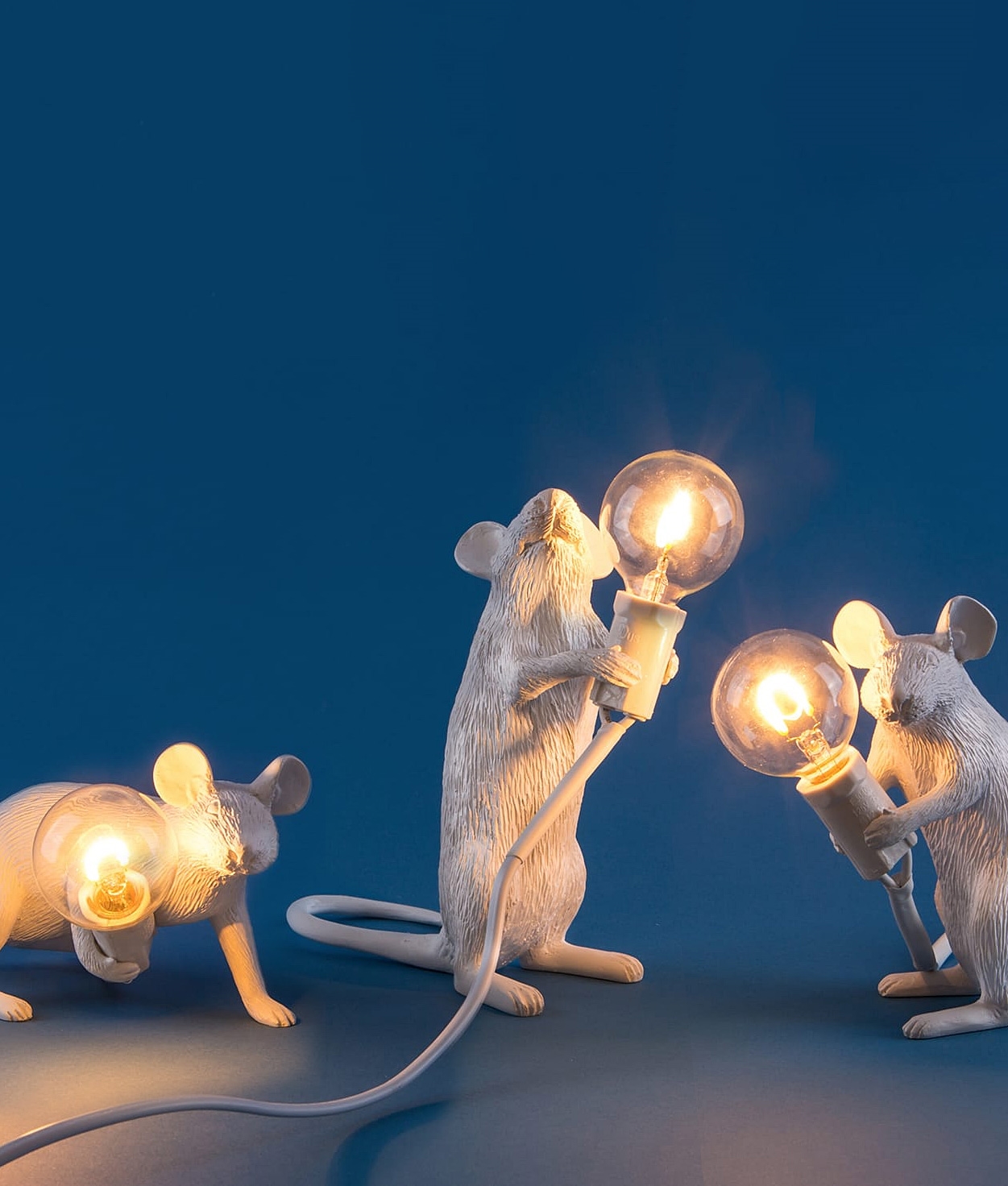 Seletti LED Bulb Mouse Table Lamp