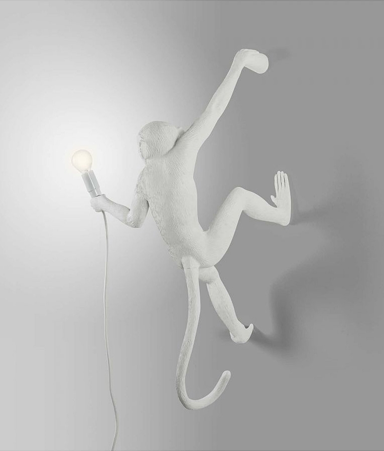 LED Lamp Monkey Wall Light from Seletti