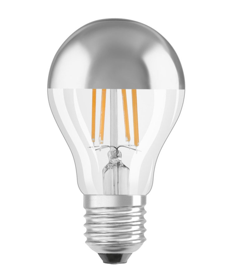 Reduces glare in open light fixtures with a Metallic Crown GLS Lamp LED ...