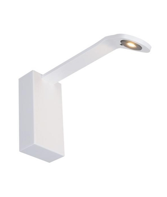 Modern Wall Display Light - White and Brass - ideal for exhibitions and ...