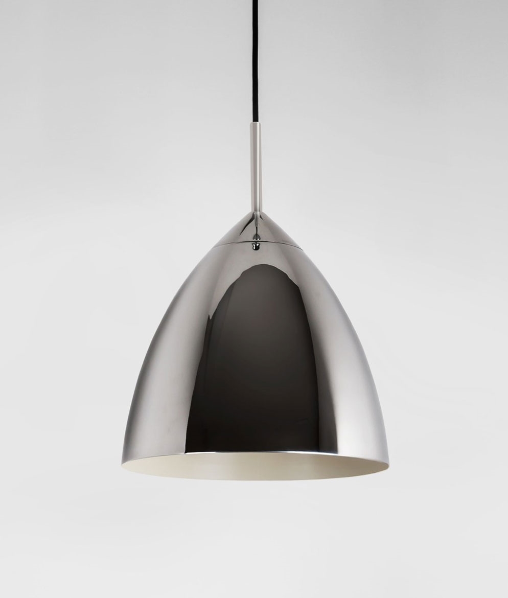 Trendy & Stylish Steel Drop Pendant in Two Sizes