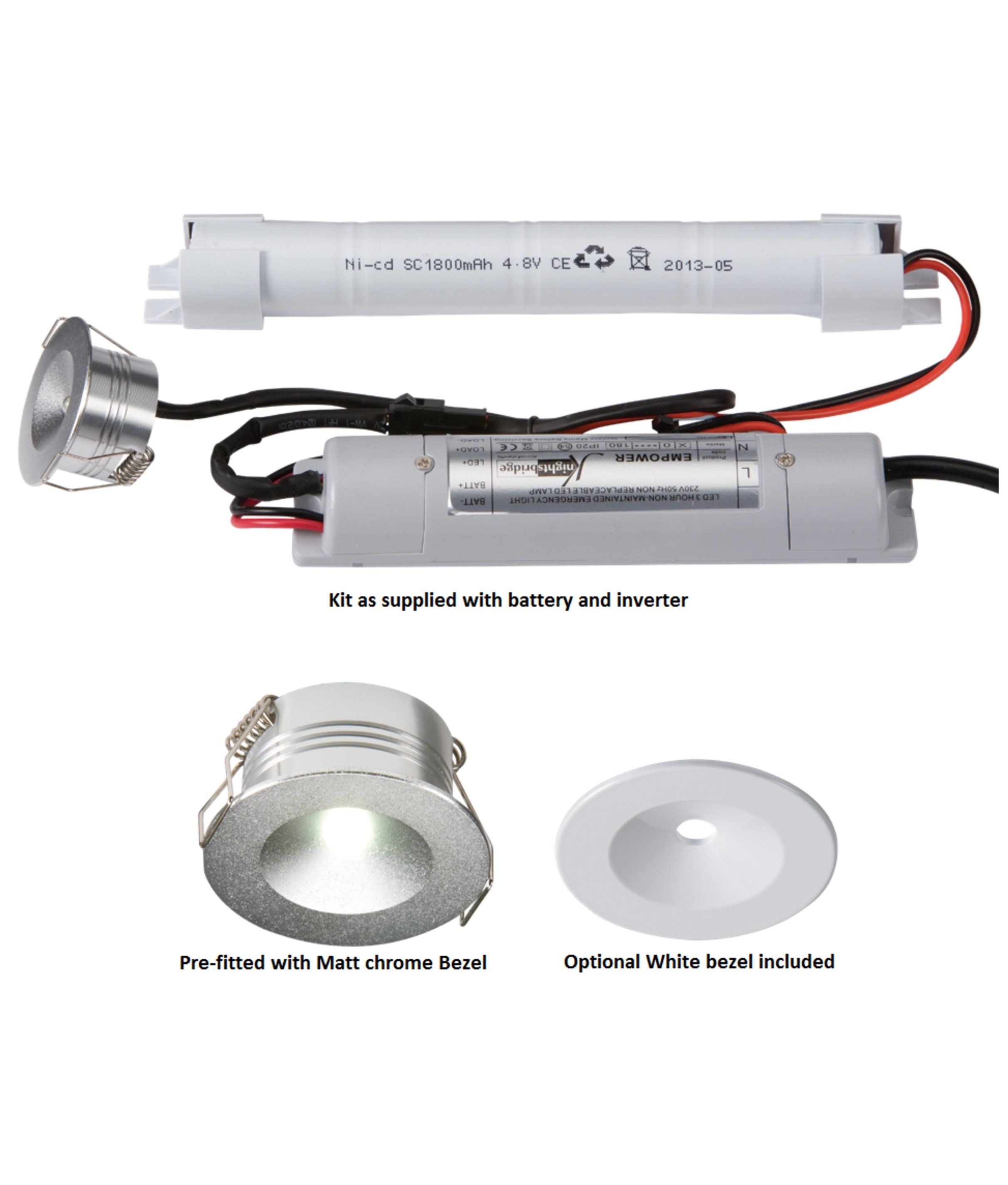 LED Non-Maintained Emergency Downlight