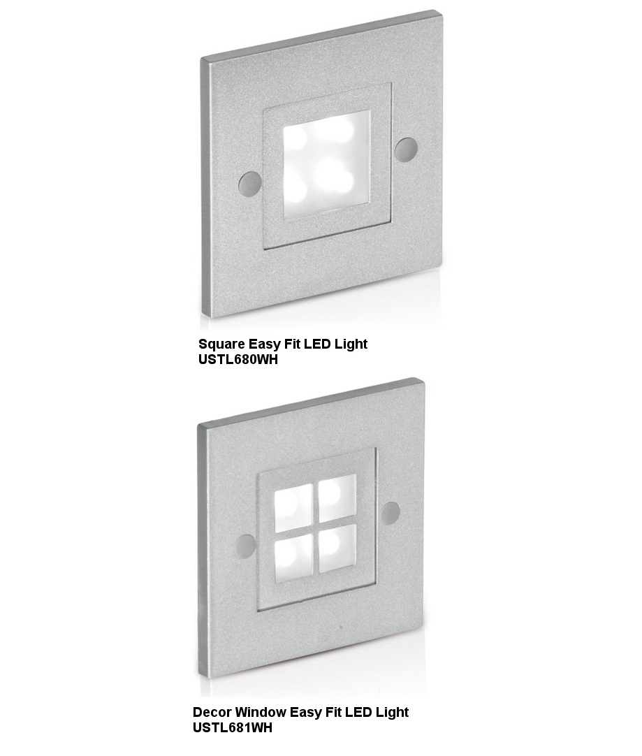 Easy Install Low Level LED Lights for stairs and corridors