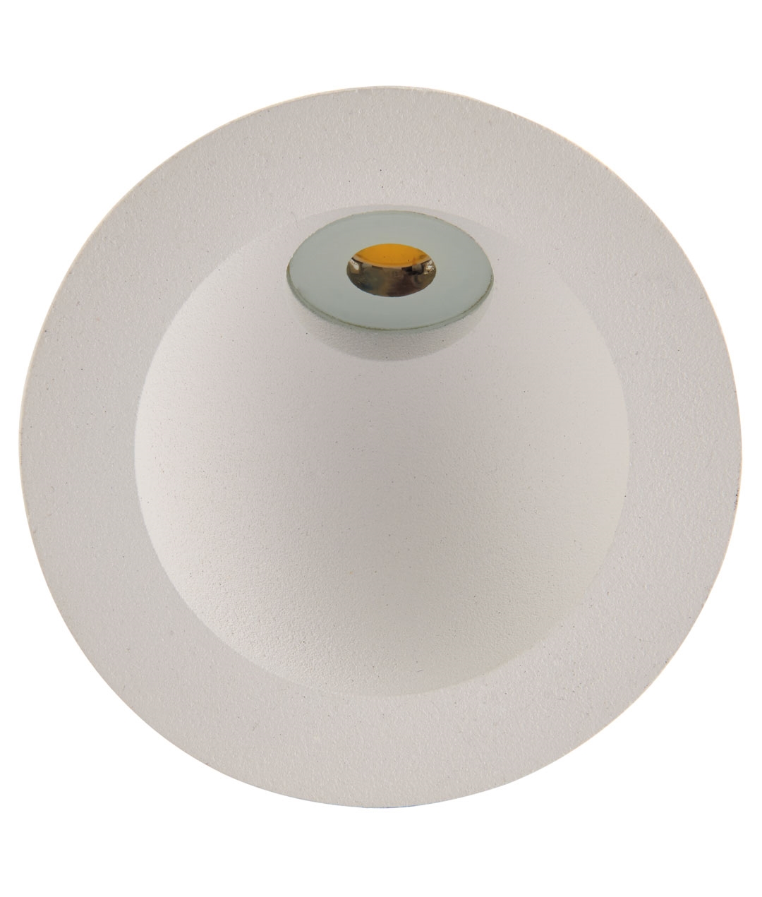 IP65 LED Low Level White Guide Light - 80mm Round Cool White LED