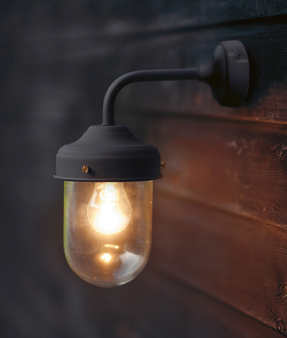 Traditional Farmhouse Barn Lamp - Outdoor or Interior Use