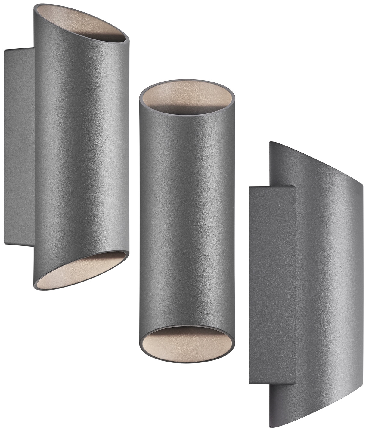 Architectural Outdoor Bi-Directional Wall Lamp - Upward & Downwards Light