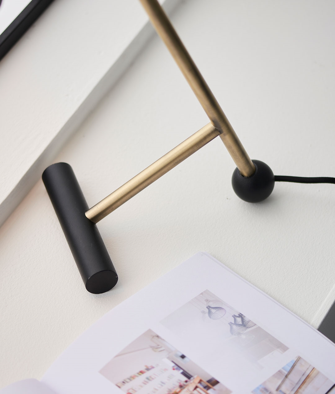 Mid-Century Styled Fully Adjustable Task Light - Black