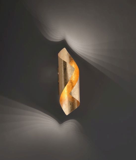 Metal Wrapped LED Wall Light - Available in Two Finishes