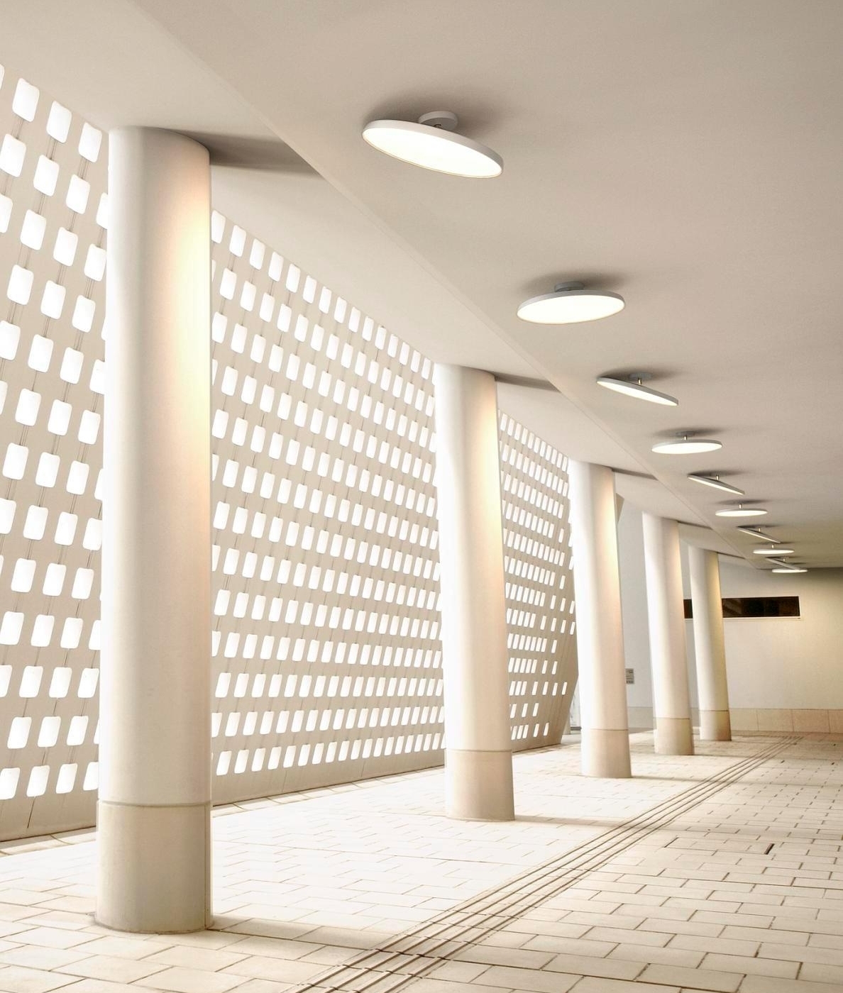 Adjustable LED Ceiling Light - Low Profile - Black or White