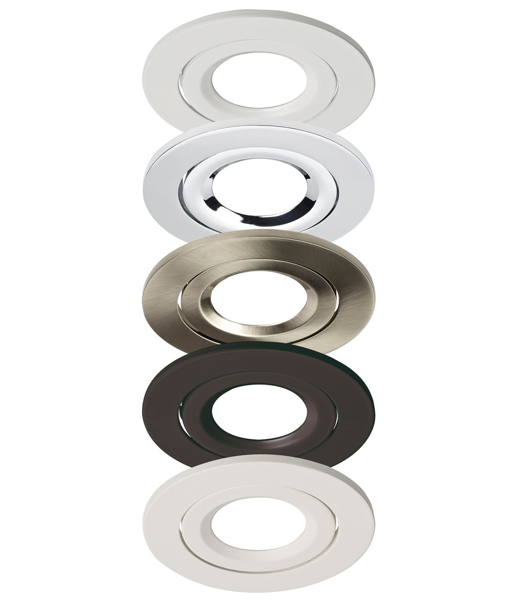 Adjustable Fire-Rated LED Downlight in warm 3000°k or neutral 4000°k ...