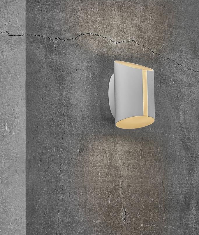 Exterior LED Up and Down Light with Slit Front Detail