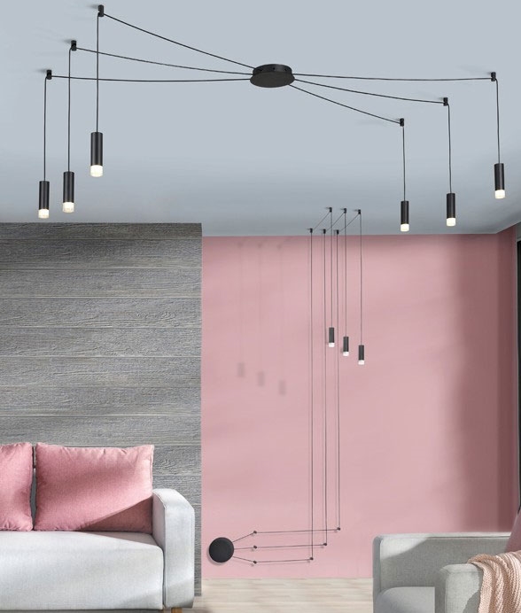 Modern Multi-Pendant Kit - Maximum 10 Pendants