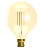 125mm Globe Lamp with LED Filament B22d Cap