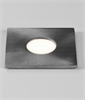 Small Discreet Brushed Steel IP65 LED Light