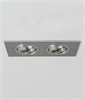 Adjustable Recessed Twin Downlight - Fire Rated