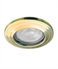 Traditional Style Round Downlight in antique or polished brass or ...