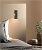 You'll love the design of this LED wall recessed bedside light