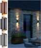 Architectural Outdoor Bidirectional Wall Lamp - Upward & Downwards Light