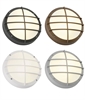 Impact-Resistant Ceiling & Wall Luminaires, Round Outdoor Light