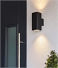 BUDGET PRICED IP44 Contemporary Exterior Wall Lights - Single or Double